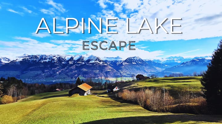 Gemütliche 3-zi. Balkon, Berg/gletscher & Seesicht - Giswil