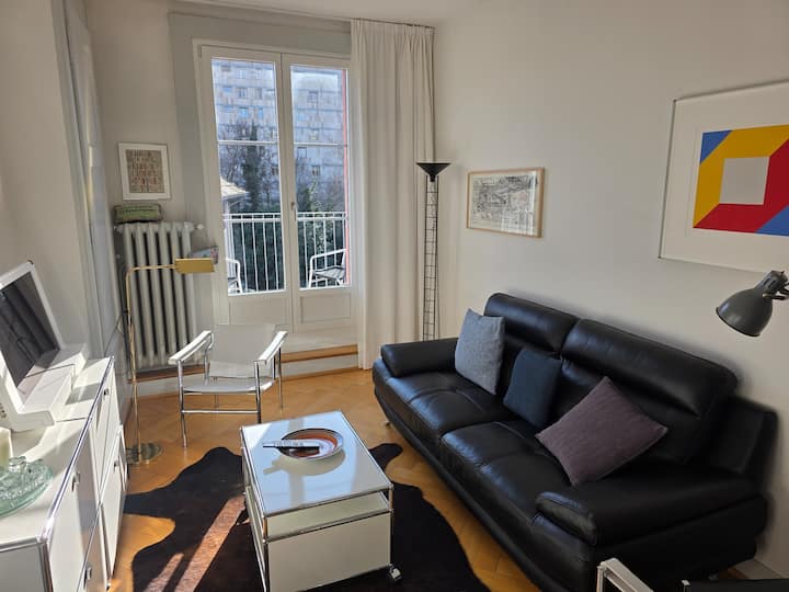 Peaceful Ouchy Apartment Near The Lake - Canton de Vaud