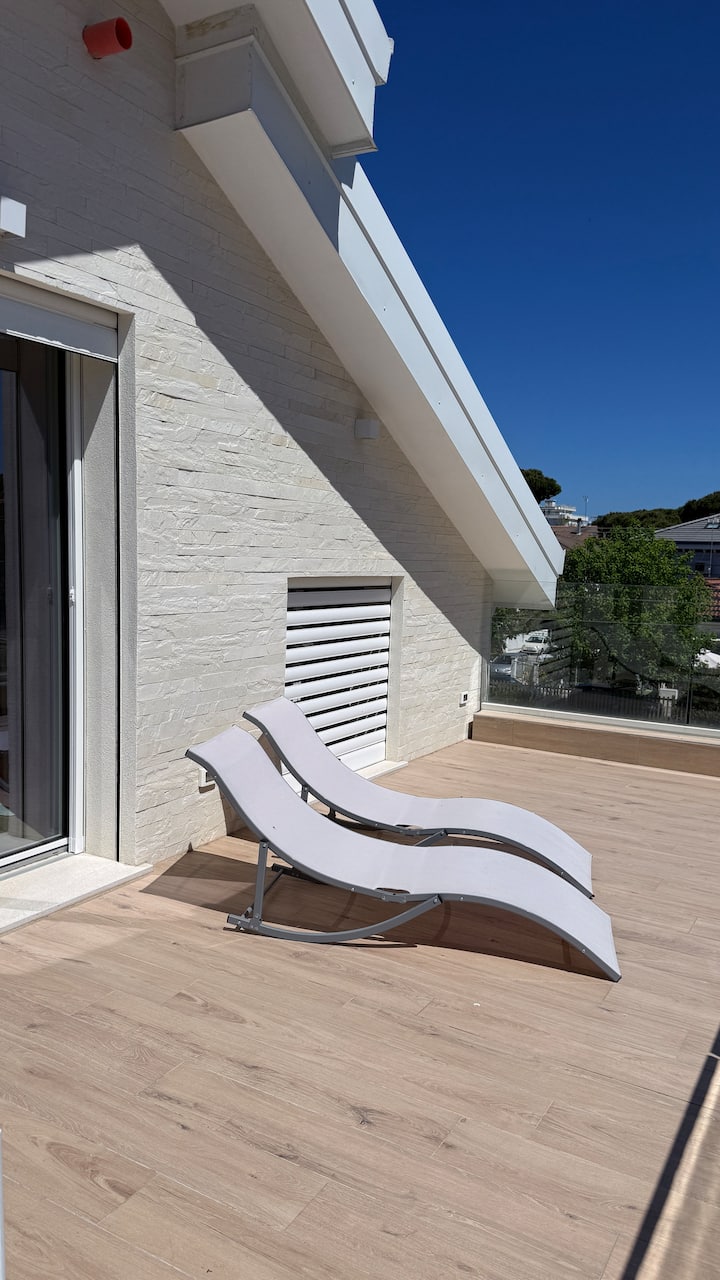 App. Nuovo•terrazzo•parcheggio Privato•mare 400m - Riccione