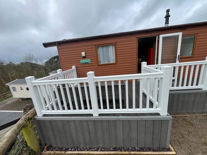 Beautiful 3 Bed Caravan, Views, Decking & Parking. - Woolacombe