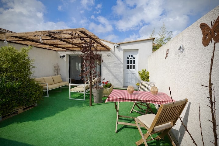 Maison & Terrasse Proche Piste Cyclable Via Rhona - Aigues-Mortes