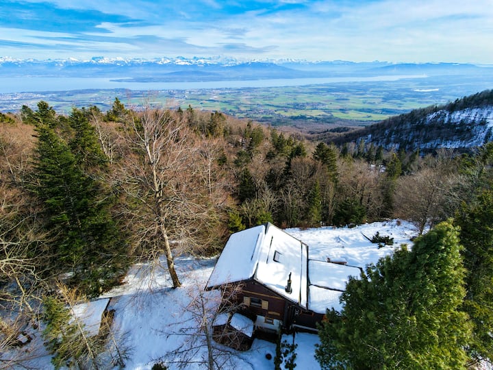 Chalet Vue Exceptionnelle Sur Léman & Mont-blanc - Les Rousses