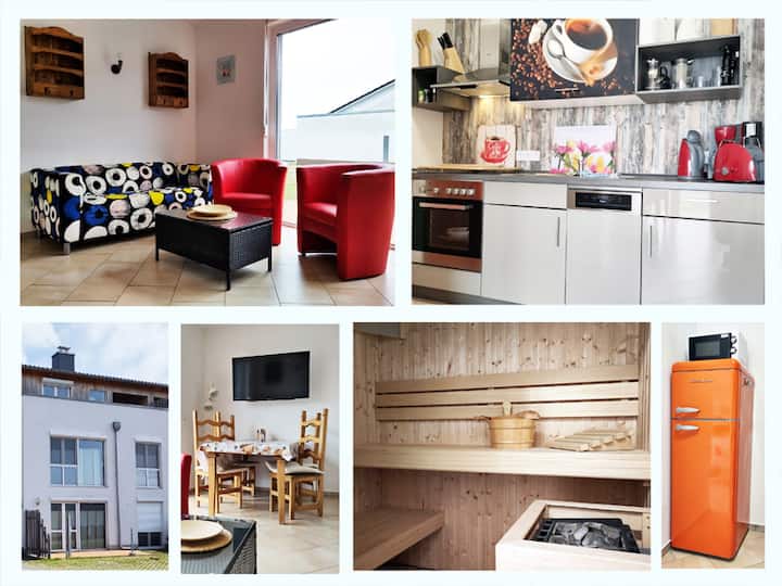 Moderne Wohnung Beim Windmüller 2 (Terrasse,sauna) - Koserow