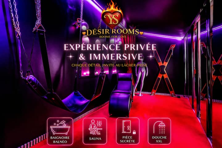 Love Room "Crypte Du Désir" Sauna - Spa - Secret - Haguenau