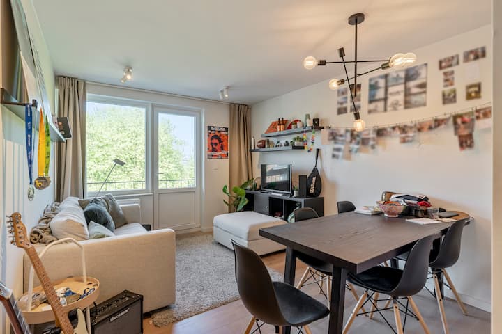 Cosy Appartment In The Heart Of Leuven - 루벤