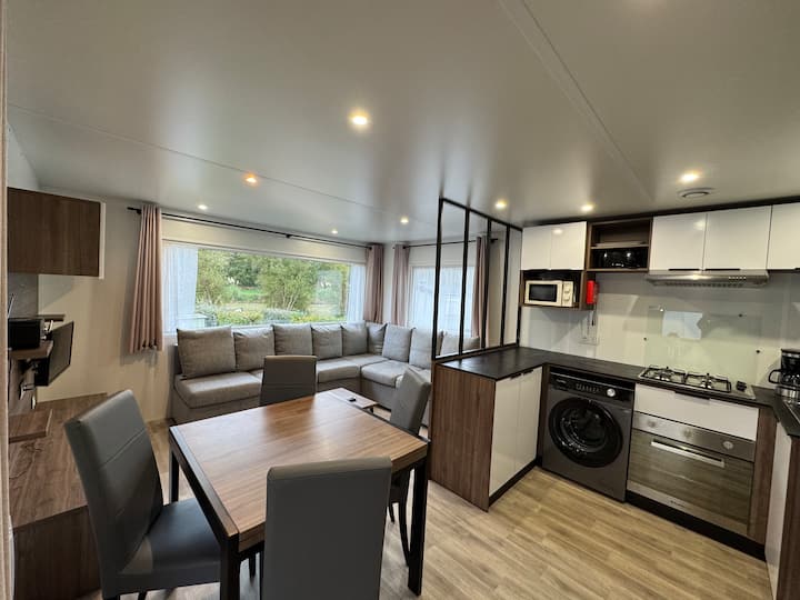 Mobil Home Spacieux Bord D'etang Avec Piscines/478 - Chaumont-sur-Loire