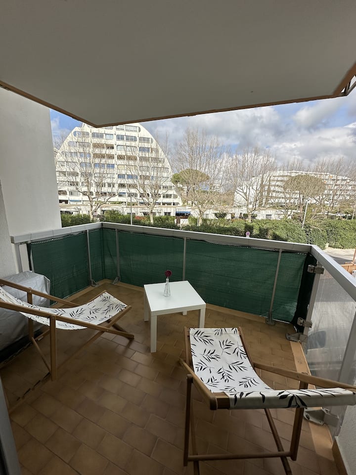 Appart 1ère Ligne Plage Couchant - La Grande-Motte