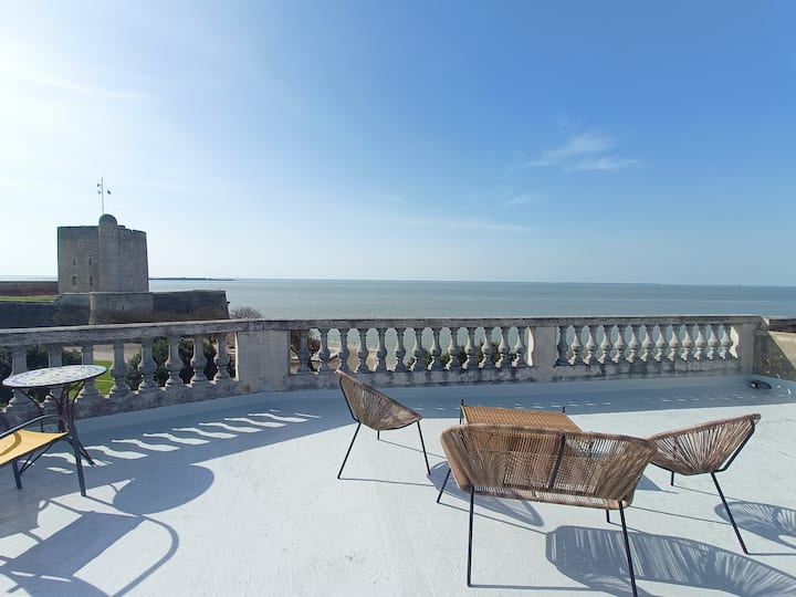 Appart 2p Vue Mer Avec Terrasse Panoramique Privée - Fouras
