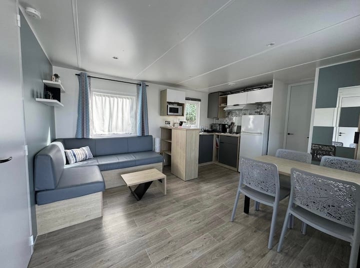 Mobil-home Cosy 2 Chambres – Plage Côte D’opale - Équihen-Plage