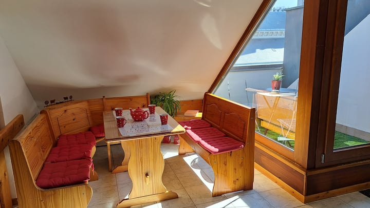 Studio Rémi - 40m² Centre Ville, Parking Privé. - Aix-les-Bains