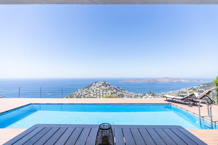 Bodrum/yalıkavak-3bedroom,sea View,pool,garden - Yalıkavak