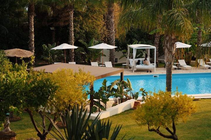 Villa Emesh Con Jacuzzi, Sauna E Piscina - Agrigento