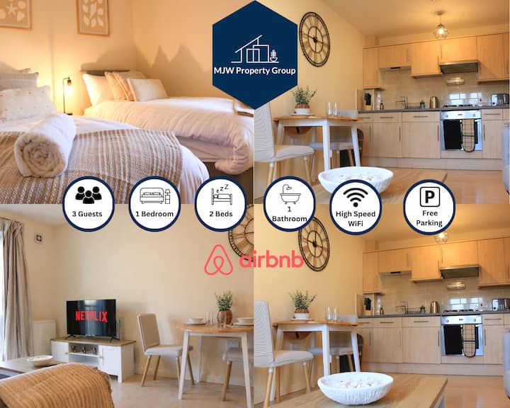 Modern Bristol Apartment: Free Parking & Wi-fi - Bristol