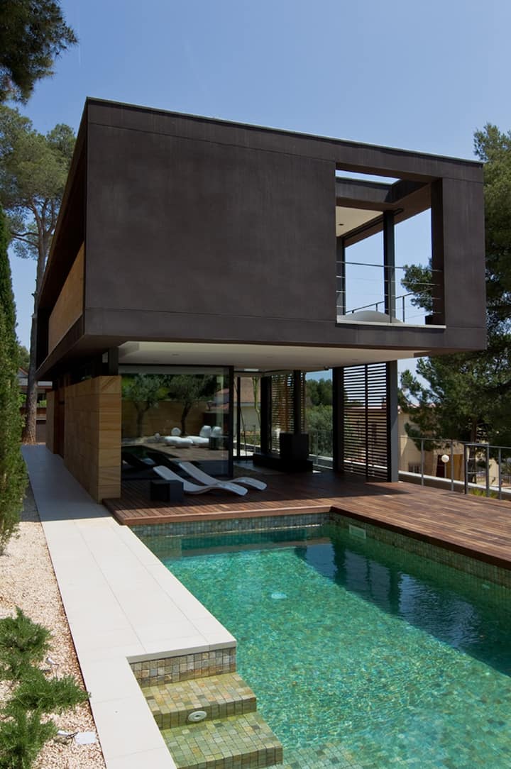 Villa In Castelldefels With Pool And Parking - Castelldefels