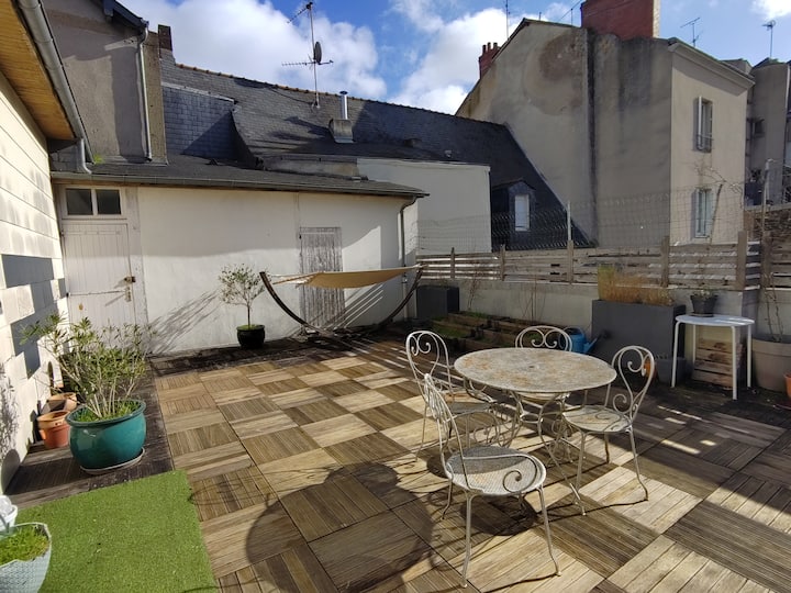 Appartement T4 Hypercentre Avec Grande Terrasse - Angers