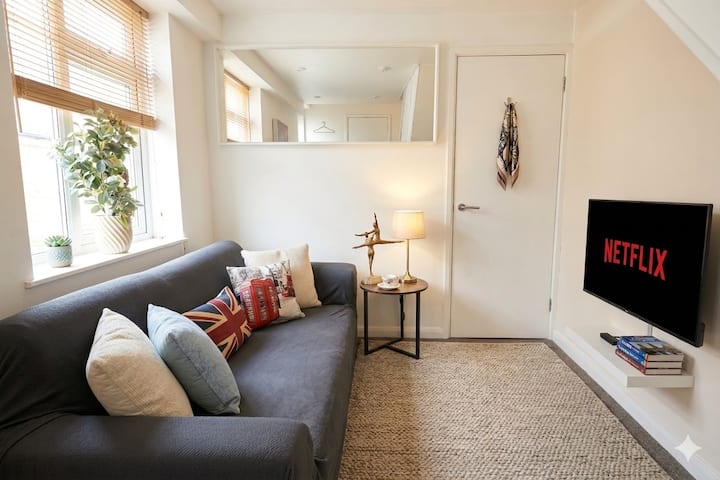 3 Bed Flat, Fast Wi-fi, Near Ltn Airport And M1 - Luton