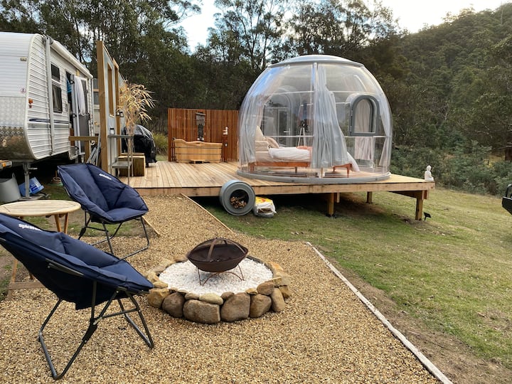 Nite Sky-there’s No Place Like Dome - Mount Field National Park
