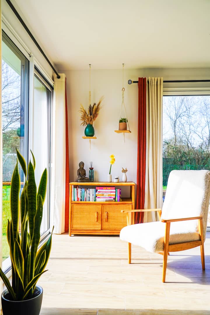 Jolie Maison Au Calme Proche De La Ria D'etel - Étel