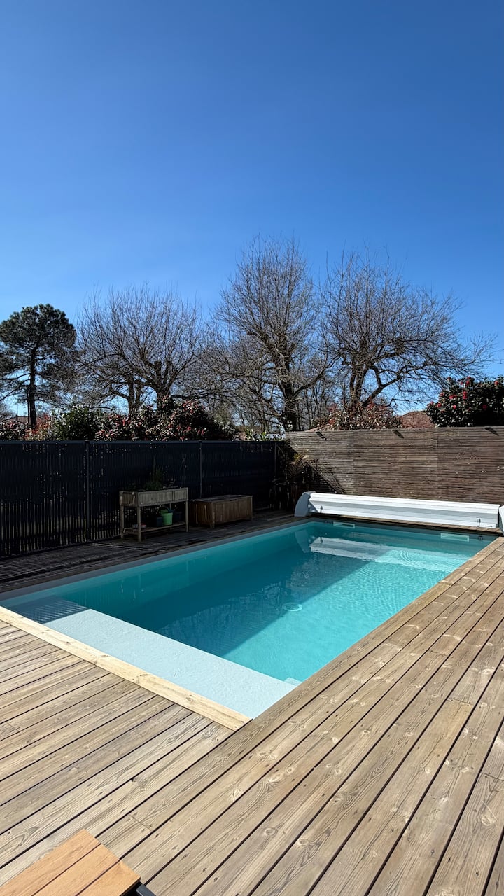 Villa Contemporaine Avec Piscine – Côte Landaise - Landas