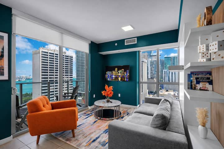 Miami Bay Million-dollar View | Private Condo - Miami
