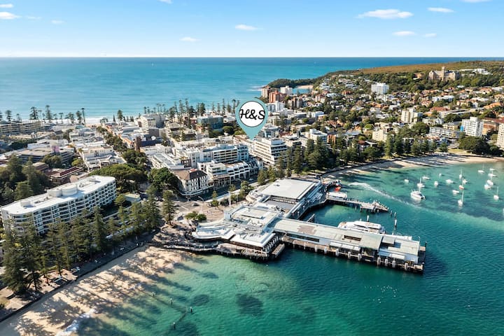 Central Manly Walk To Beach And Ferry! - Manly