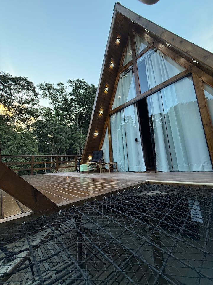 Chalé Romântico Na Serra Com Cachoeira Privativa! - Brasilien