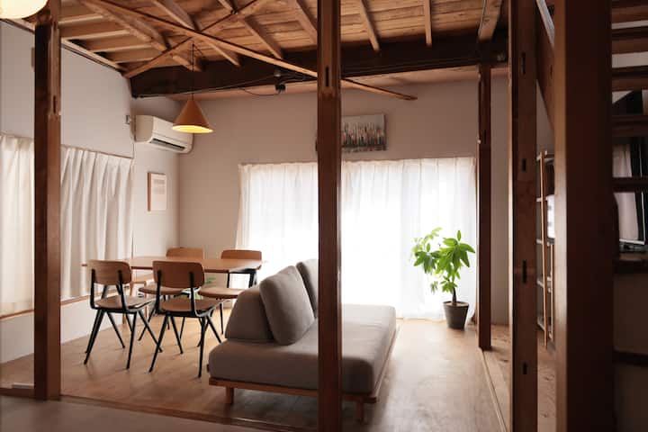 湘南大磯の当世風な古民家
海も駅も徒歩圏内！ - 히라쓰카시