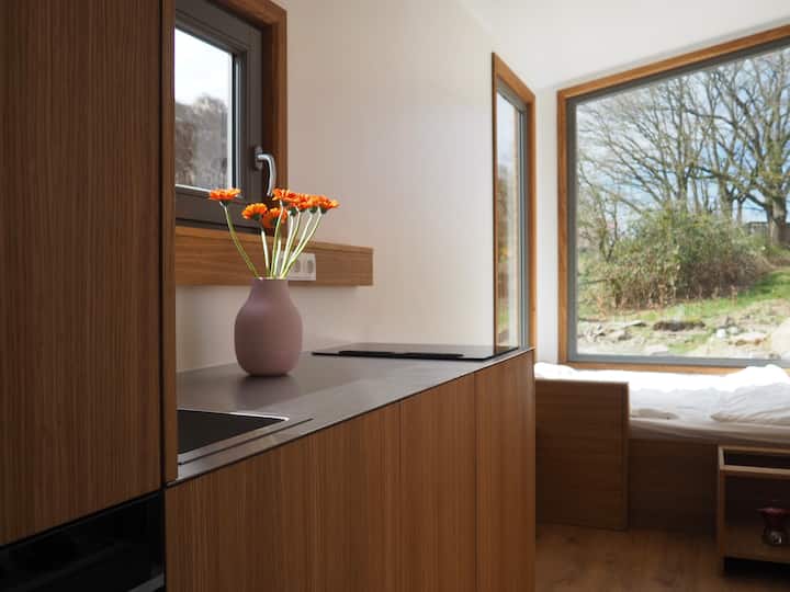 Moderne Cabin Mit See-/ Wiesenzugang (Tiny House) - Walsrode