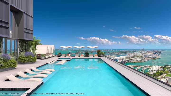 Luxe Suite In New Building 501 / Downtown Miami - Miami, FL