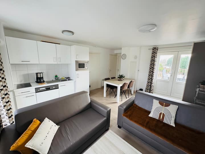 Appartement Spacieux Et Lumineux à La Mer - Oye-Plage