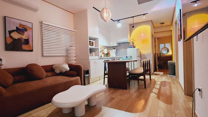 [New] R4/t2, 프라이빗 단독주택 전체/명동•남대문•남산 5분/이태원 7분 - South Korea