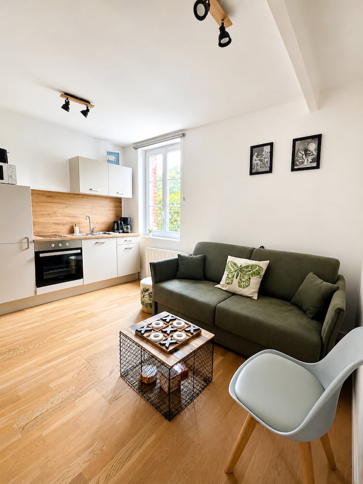 La Vague Douce-centre Ville, Vue Mer, Falaises - Étretat