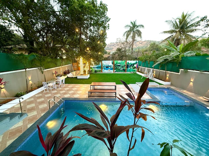 Dev Villa 3bhk I Stay, Swim, Relax - Lonavla