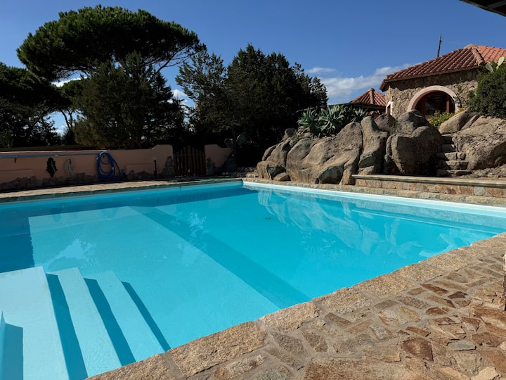 Splendida Villa Con Piscina Vicino Alla Spiaggia - Palau