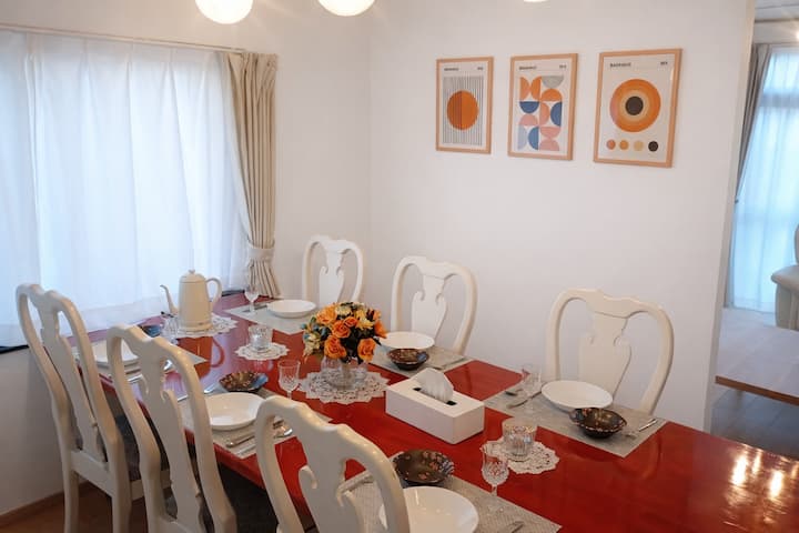 【松島観光中心地】コスパ最強貸切一軒家！最大９人朝食無料！遊覧船徒歩５分、コンビニ３分！無料P２台 - Miyagi