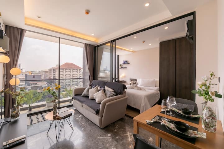 Luxury Thonglor Sqmt40 1bed 1living Gympoolnetflix - Bangkok