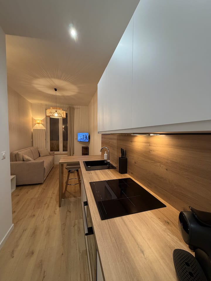 Studio Les Oyats /2p/centre/300 Mètres De La Plage - Fort-Mahon-Plage