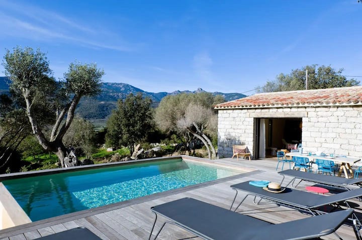 Bergerie Lucia Au Calme Piscine Chauffée Privée - Figari