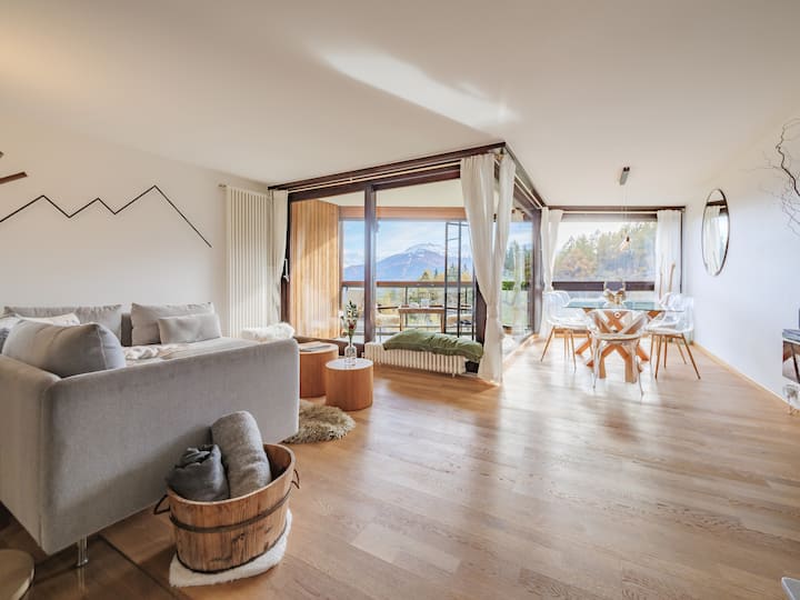 Relaxing Apartment With Panorama View - Crans-Montana