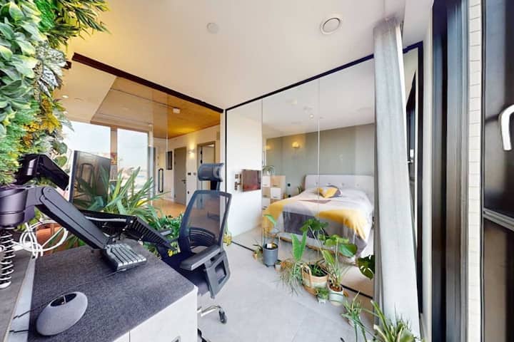 Stylish 1br + Office | Near City Centre - Mánchester