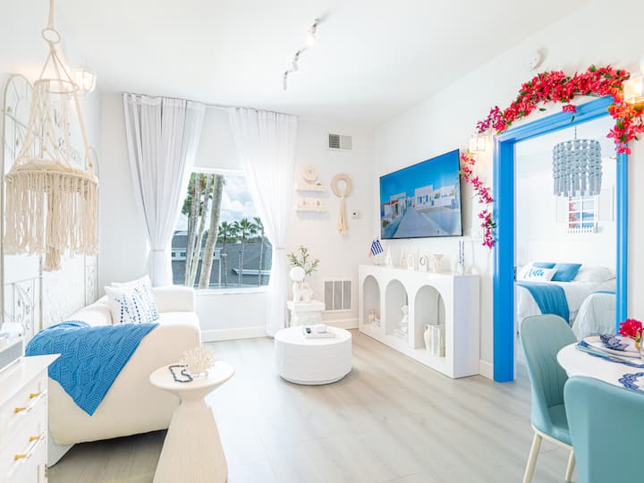 Top• Villa Santorini Boho•freeparkshuttle•poolview - Disney, OK