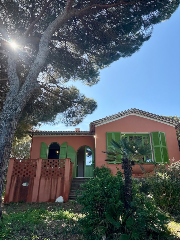 Villa Les Grillons Presqu'île De Giens Vue Mer - Giens