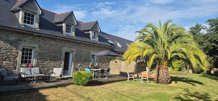 Charmante Longère Au Calme Avec Jardin - Fouesnant