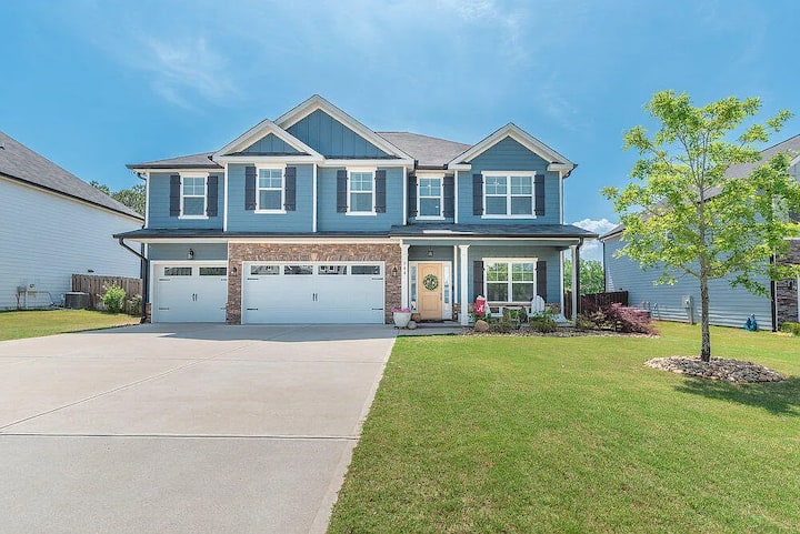 5br Masters Getaway In Canterbury Farms - Harlem, GA