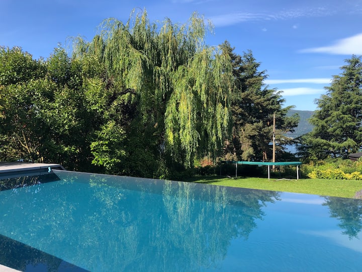 Magnifique Villa Vue Lac, Piscine Chauffée, Spa - Veyrier-du-Lac