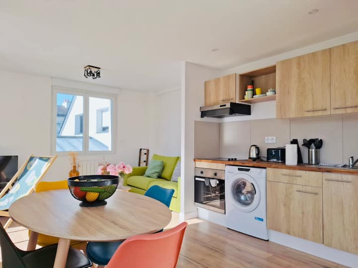 Appartement Moderne & Calme - Parking - Ploemeur - Lorient