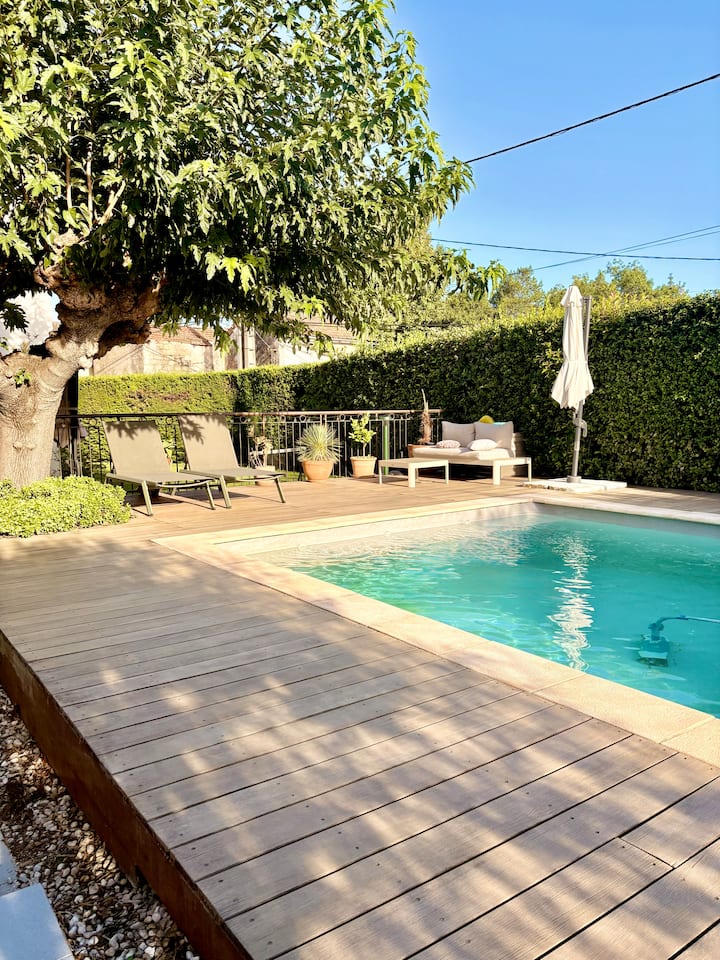 Maison Familiale Proche D'avignon Clim/piscine - Avignon