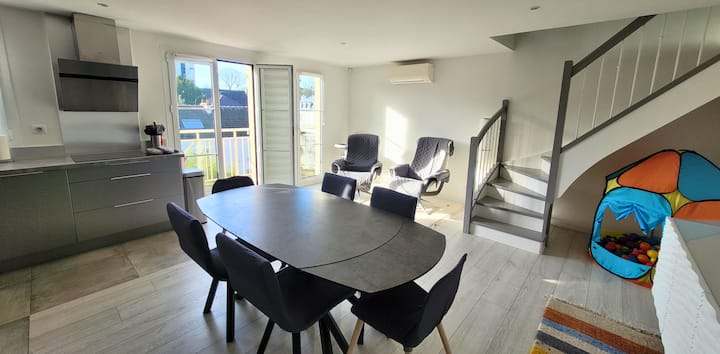 Duplex Lumineux • Parking Privé • 30 Min Paris - Saint-Brice-sous-Forêt