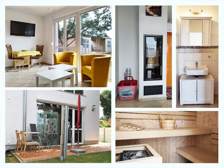 Strandnah Beim Windmüller 3 (Terrasse Und Sauna) - Usedom