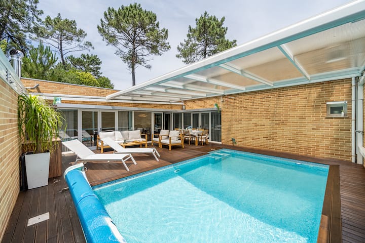 Casa De Luxo - Piscina Privada, Praia & Golfe - Apúlia